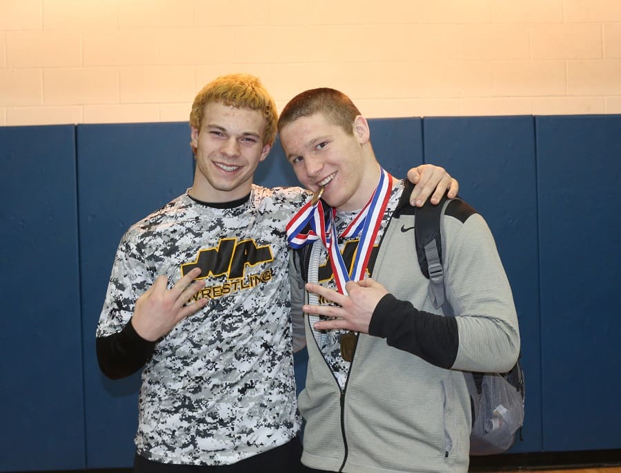 Three Tigers Medal AT WPIAL Wrestling Tournament - North Allegheny ...