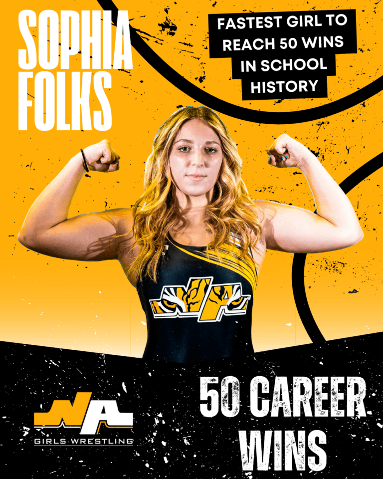 Girls Wrestling goes 4-2 at Gettysburg Duals; Sophia Folks wins 50th ...